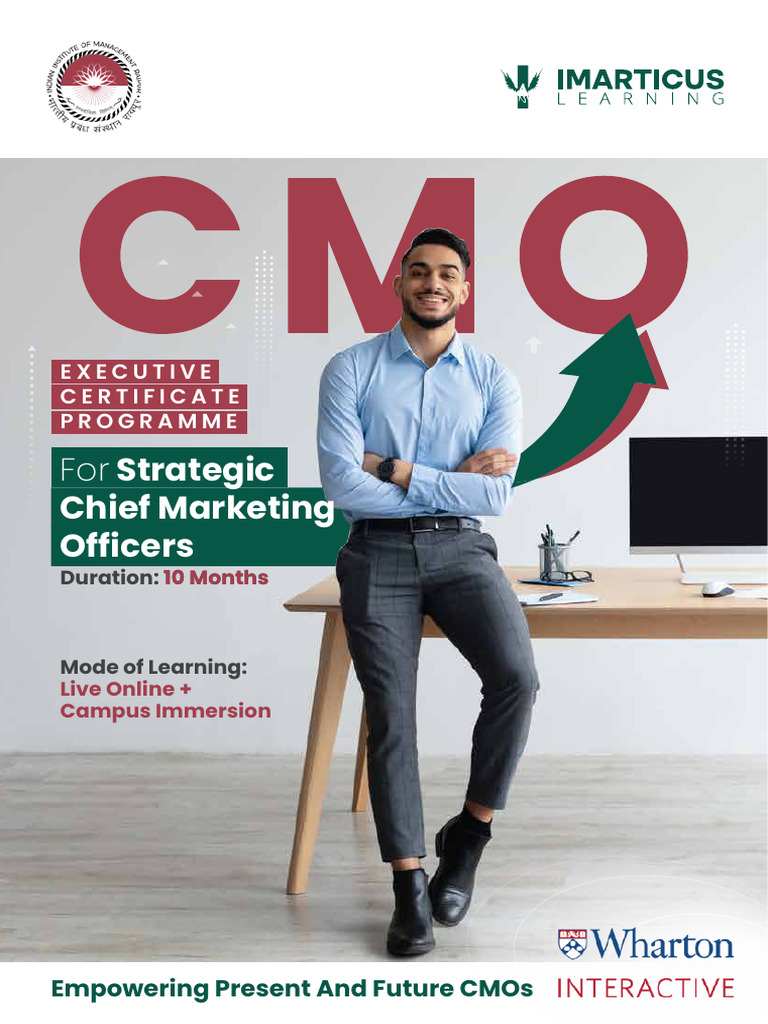 Executive CMO Certificate Program | PDF | Marketing | Marketing Strategy
