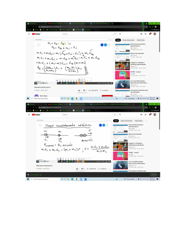 Lab. Fs.100 - Fórmulas | PDF