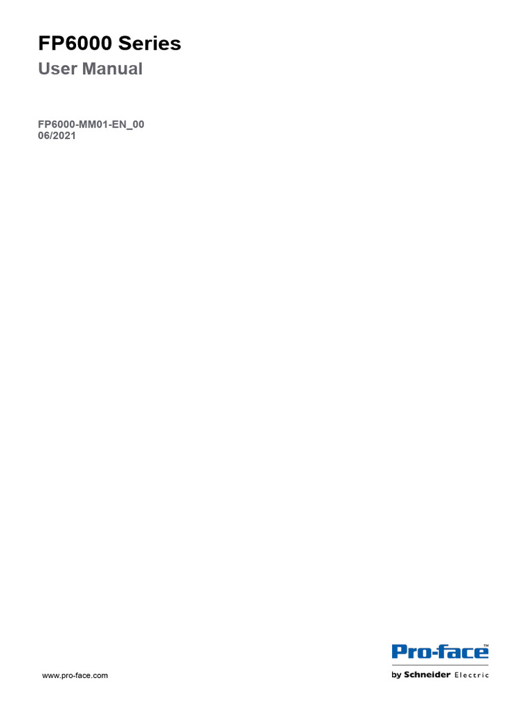 Manual FP6000 Series | PDF | Usb | Electronics