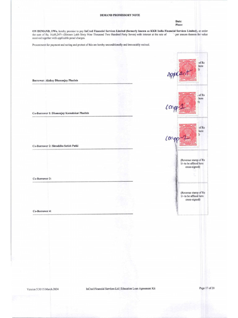 Agreement Sample 17 | PDF