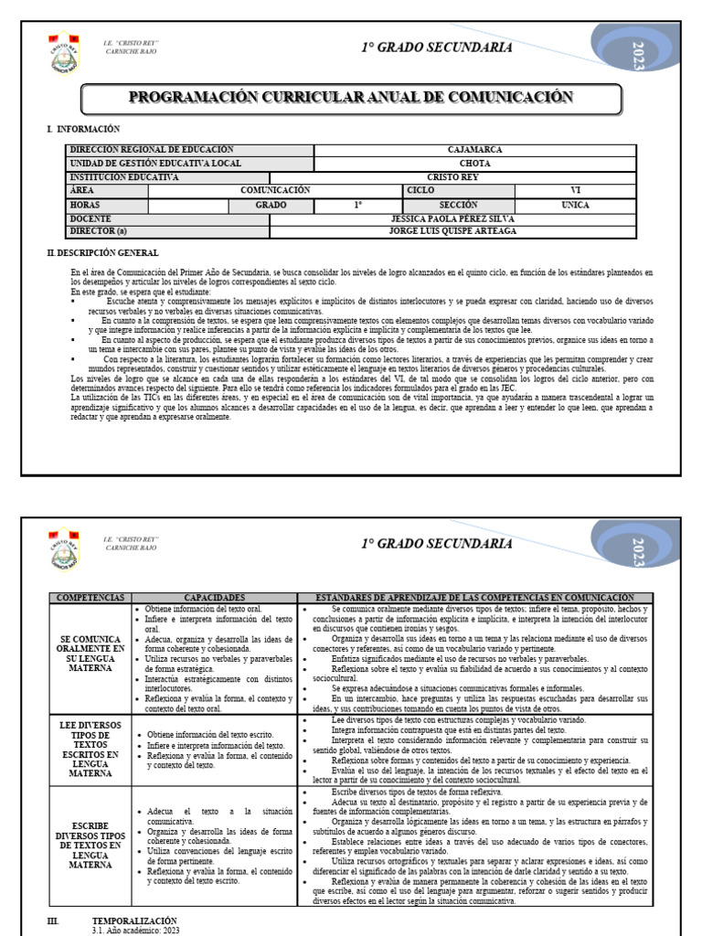 Primero | PDF | Aprendizaje | Enseñando