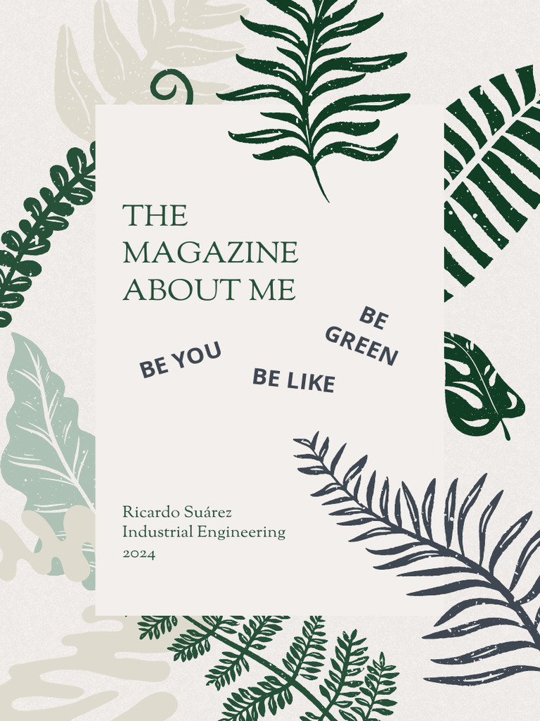 About Me Magazine | PDF | Sustainability | Conservation Biology