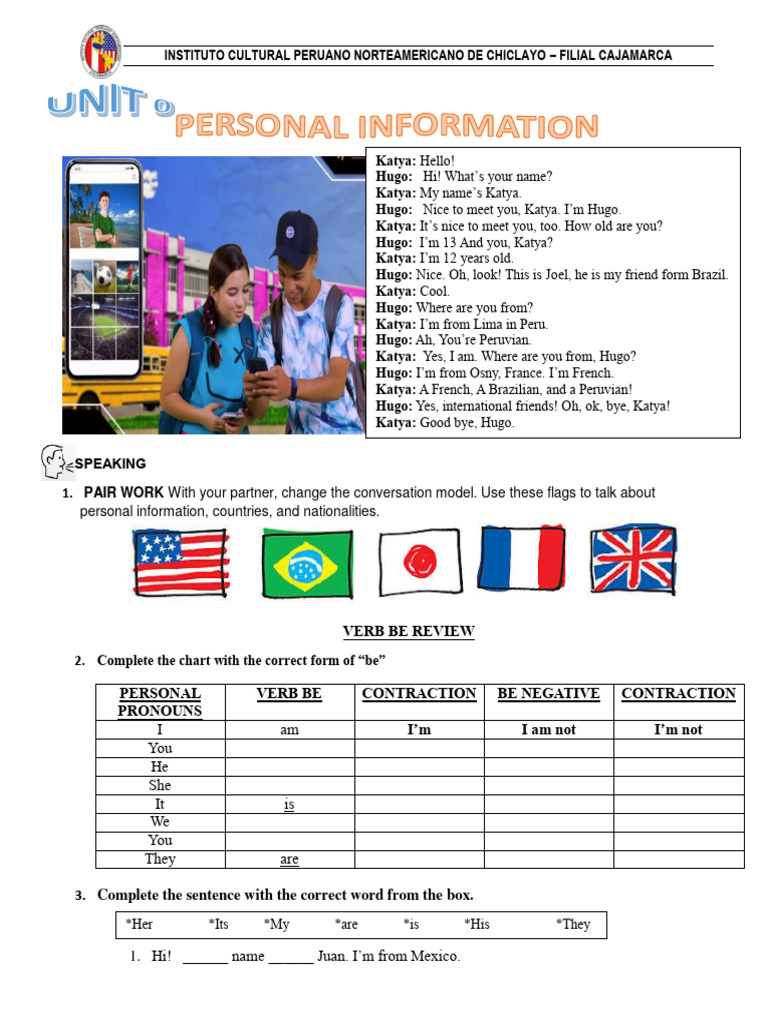 JN 1d - Units 0, 1, and 2 | PDF | Classroom