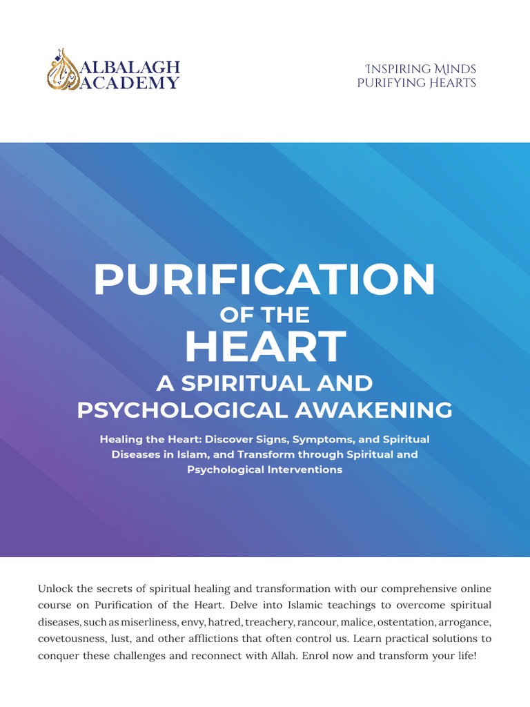 Purification of the Heart_2024 | PDF | Personal Development | Mindfulness