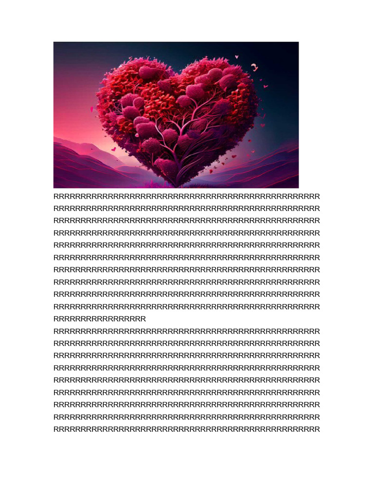 Repeated Character Document | PDF