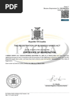 Turnover Declaration Letter Form | PDF | Taxes | Signature