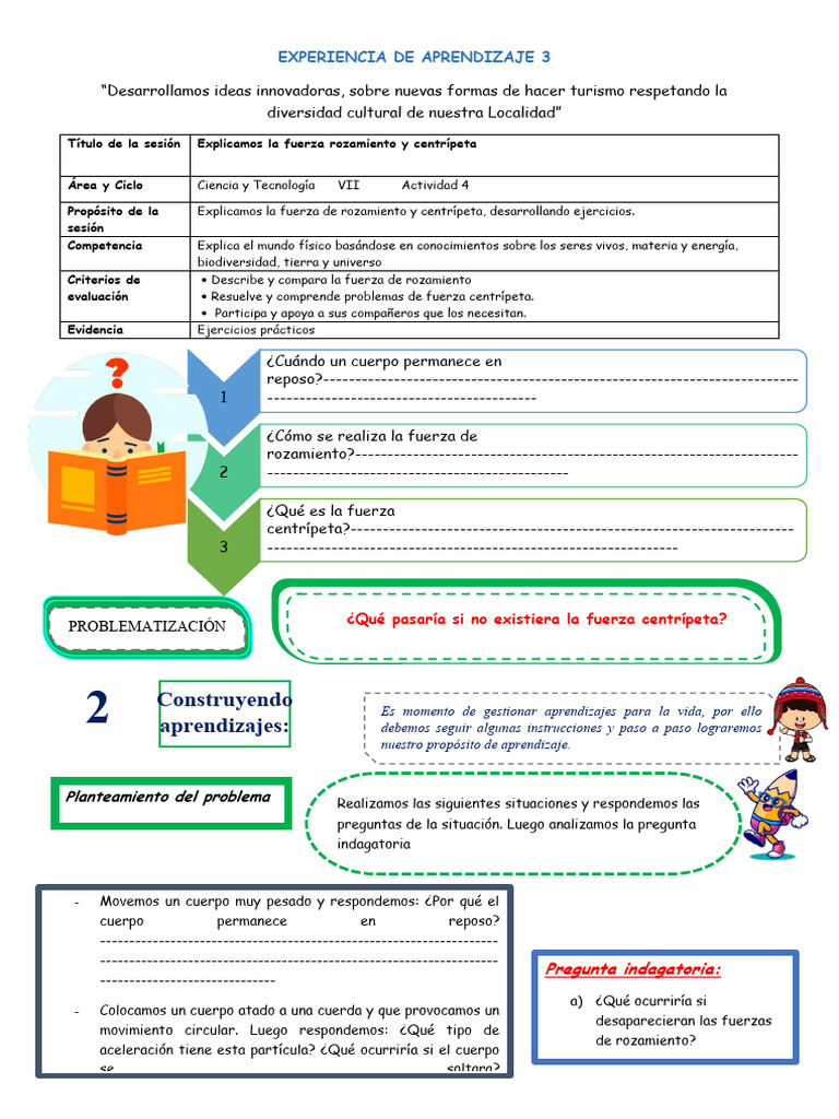 Ficha 4 Eda 3 5tohfd RF | PDF | Fuerza | Fricción