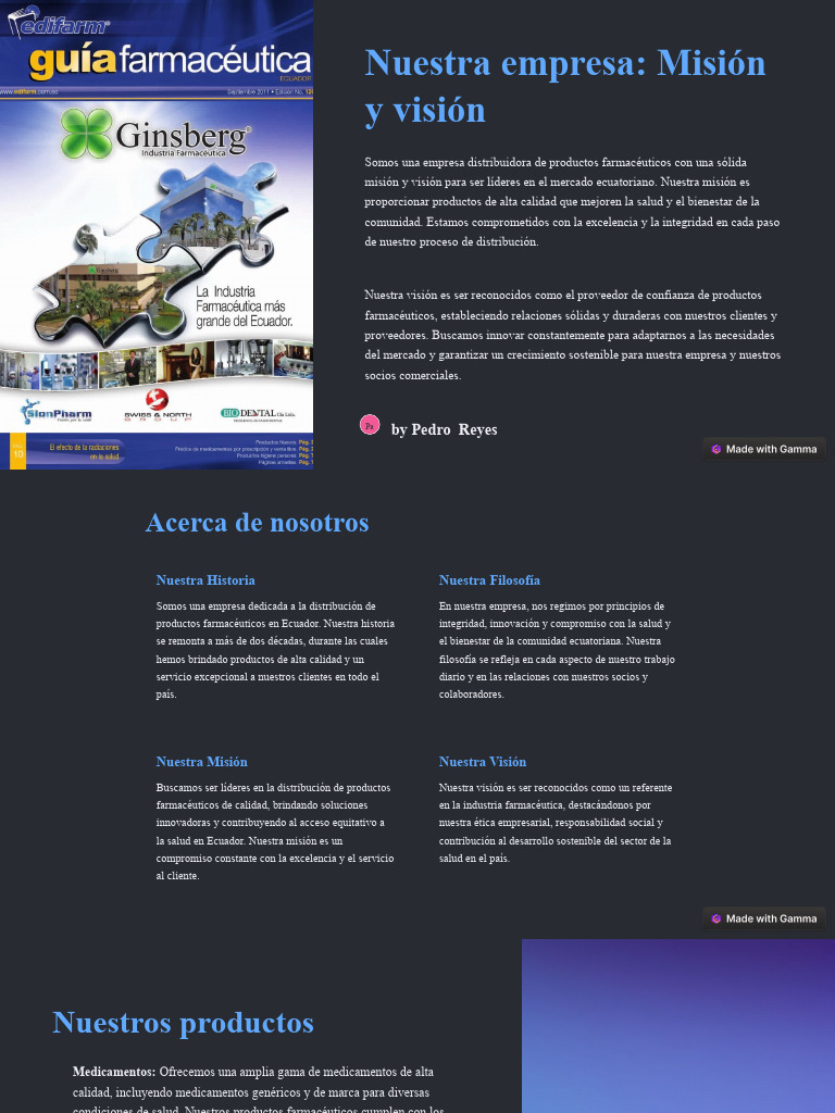 Nuestra Empresa Mision y Vision | PDF | Business | Investigación de mercado