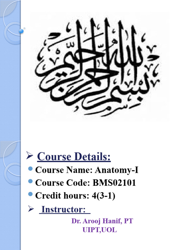 Lecture 1 Basic Definations of Anatomy. | PDF | Anatomical Terms Of ...