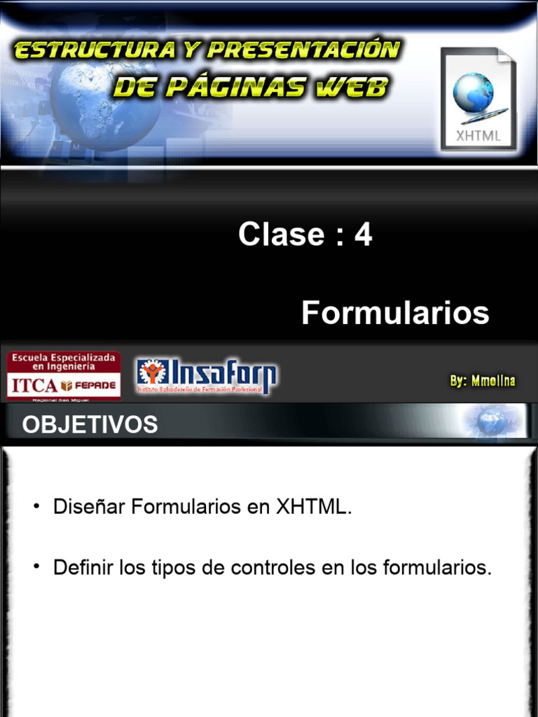 Clase 04 Formularios | PDF | Hipertexto | Informática