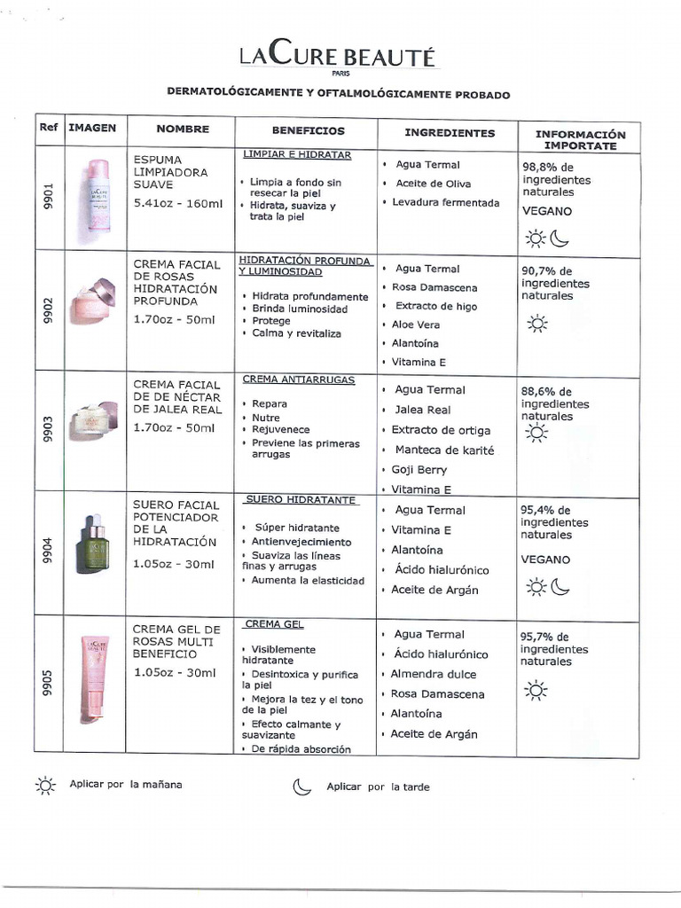 LaCure Beauté Resumido | PDF