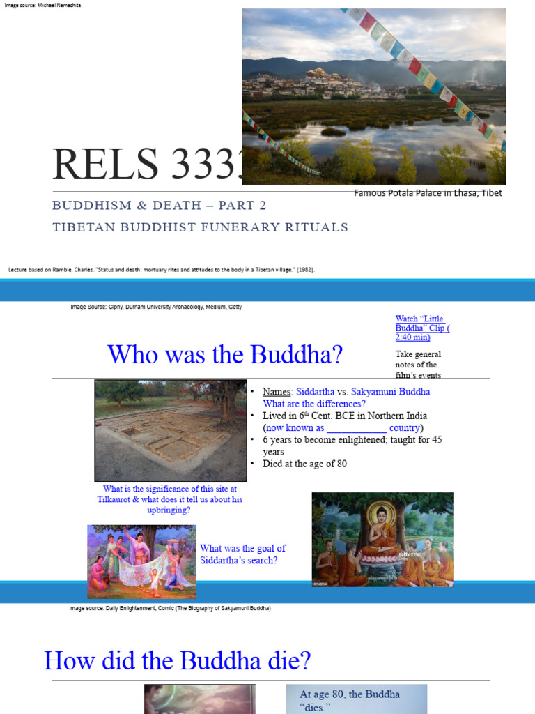 RELS 3333 - Buddhism & Death Spring Summer 2024 | Download Free PDF ...