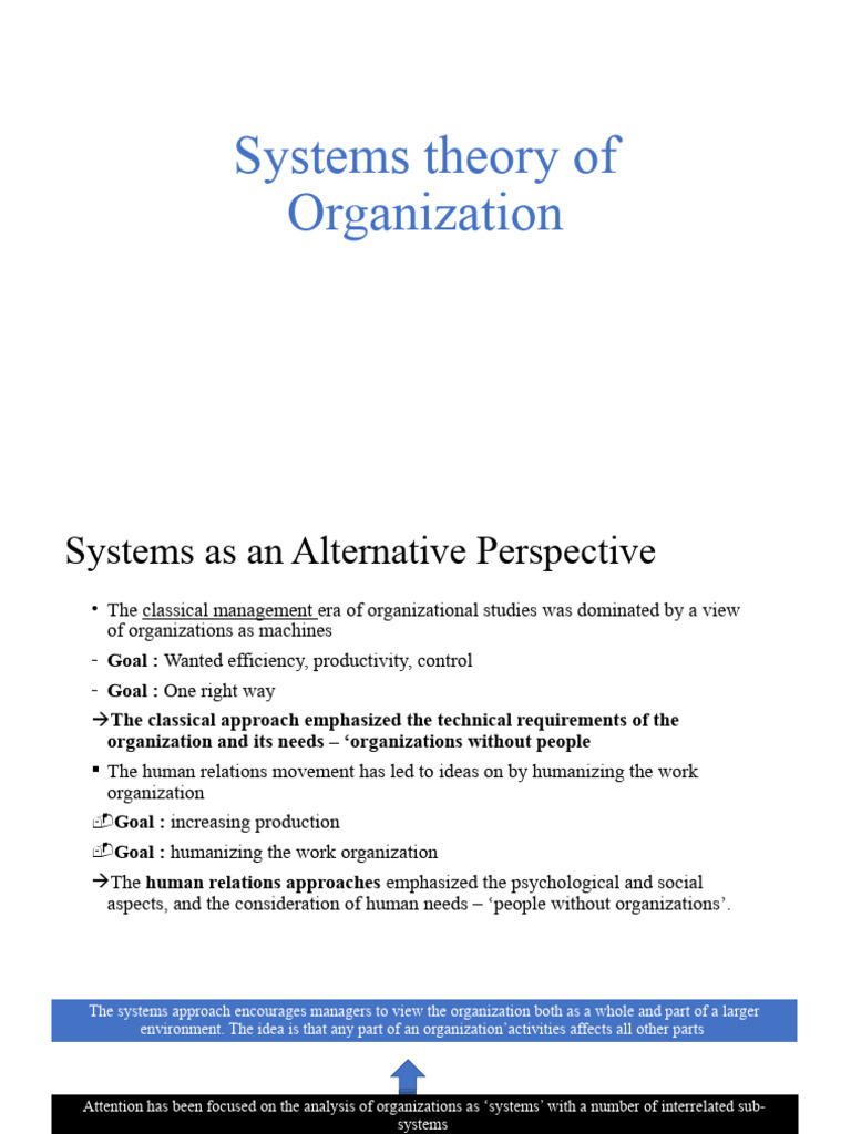 Approch Syst | PDF | System | Systems Theory