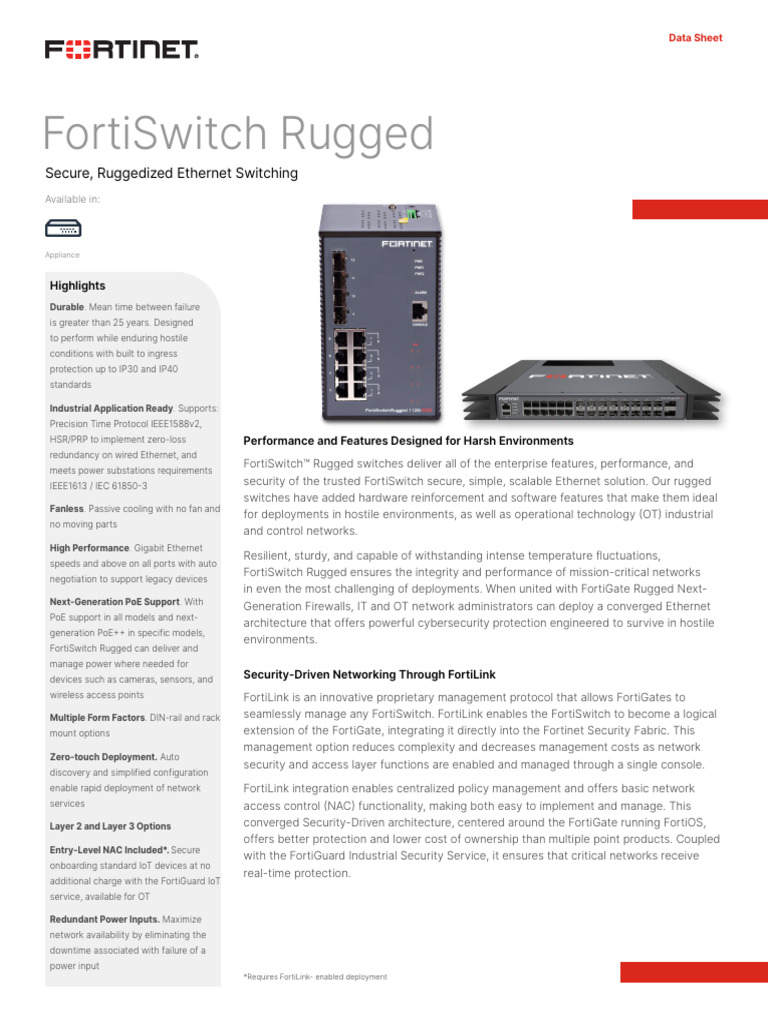 Forti Switch Rugged | PDF | I Pv6 | Internet Protocols