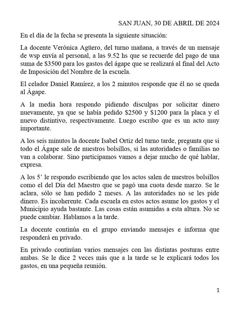 Relato E E E Dr Otoniel Fern ndez30 04 24 PRIMERO PDF