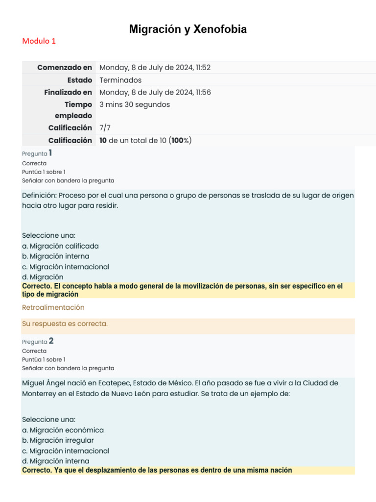 Migracion y Xenofobia | PDF | Migración humana | Inmigración