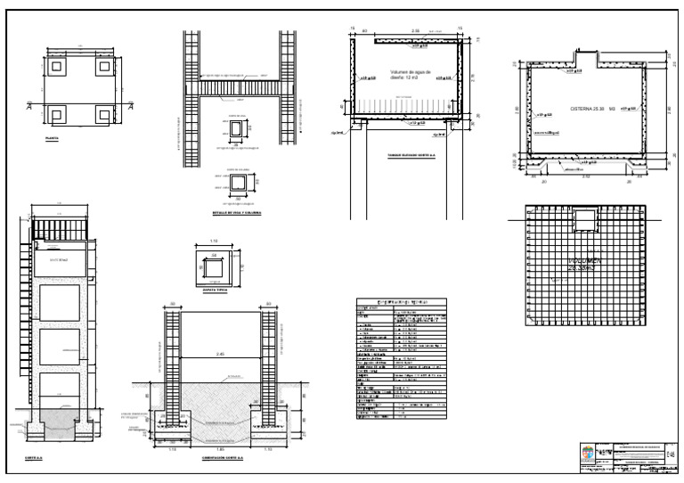 E-46 - Plano de T.E. - Cisterna | PDF