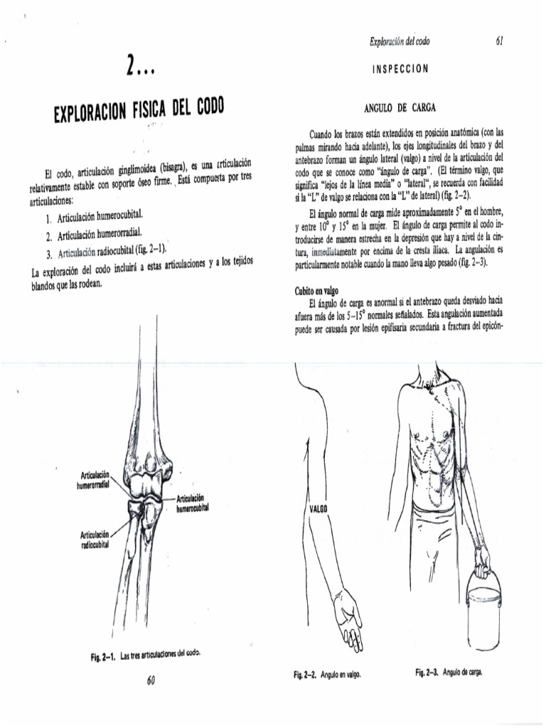 Exploracion Fisica Del Codo | PDF