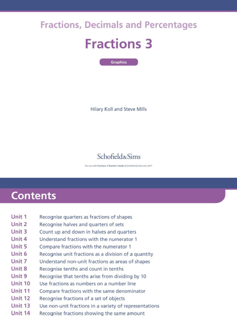 Fractions 3 Graphics | PDF