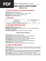Sunlight Dishwashing Liquid Msds | PDF | Toxicity | Pollution