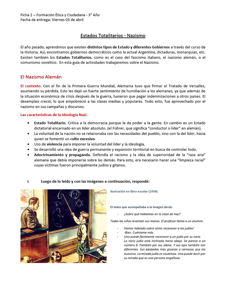 Nazismo: Ideología y Propaganda Totalitaria | PDF | nazismo | Alemania nazi