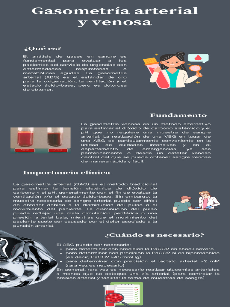 Gasometría Arterial y Venosa | PDF | Enfermedades y trastornos humanos ...