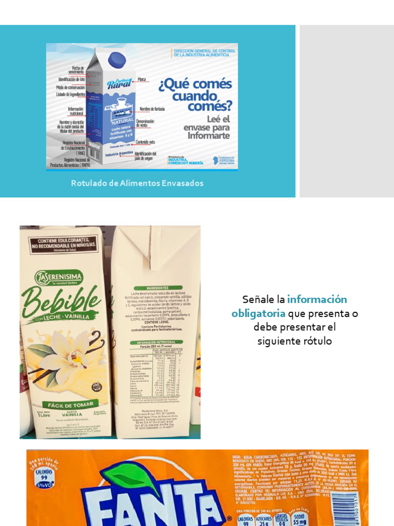 Requisitos de Etiquetado de Alimentos | PDF | Salud y bienestar