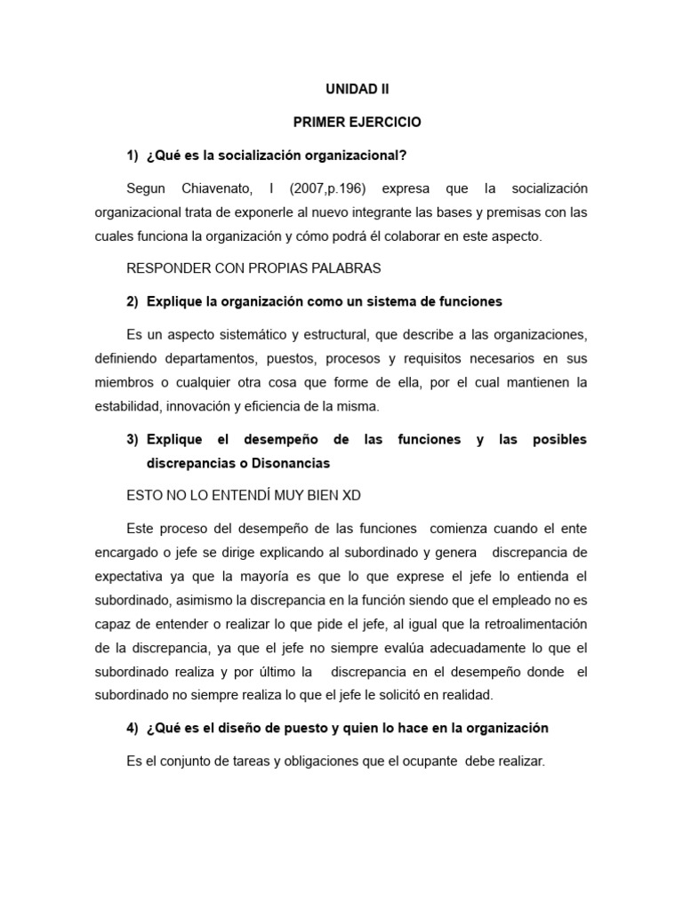 Unidad Ii | PDF