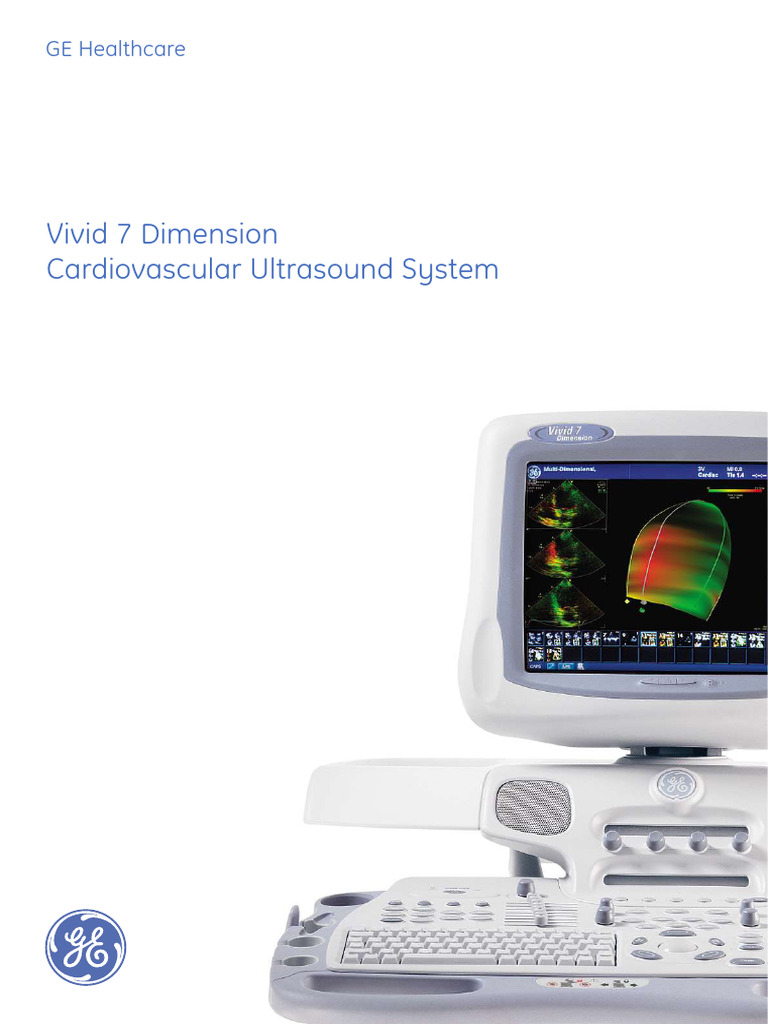 GE Vivid7 Dim20 Ultrasound | PDF | Medical Ultrasound | Medical Imaging