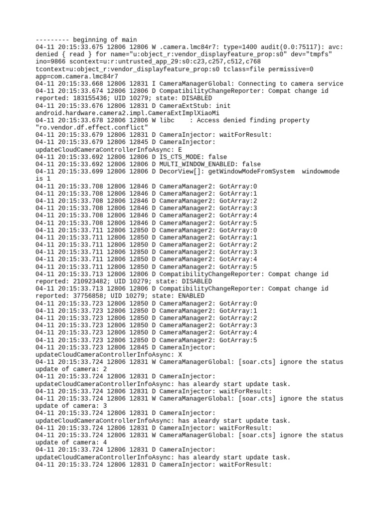 Log Cat 1712884533598 | PDF | Computing | Computer Engineering