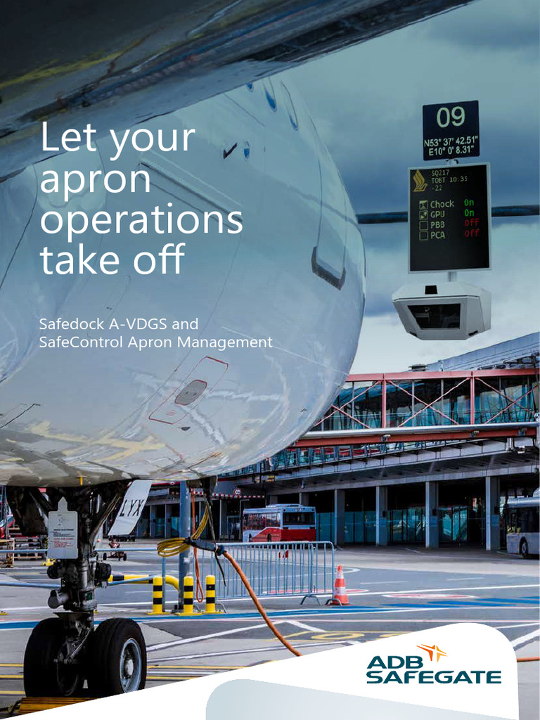 Apron Management Brochure | PDF | Airport | Air Traffic Control