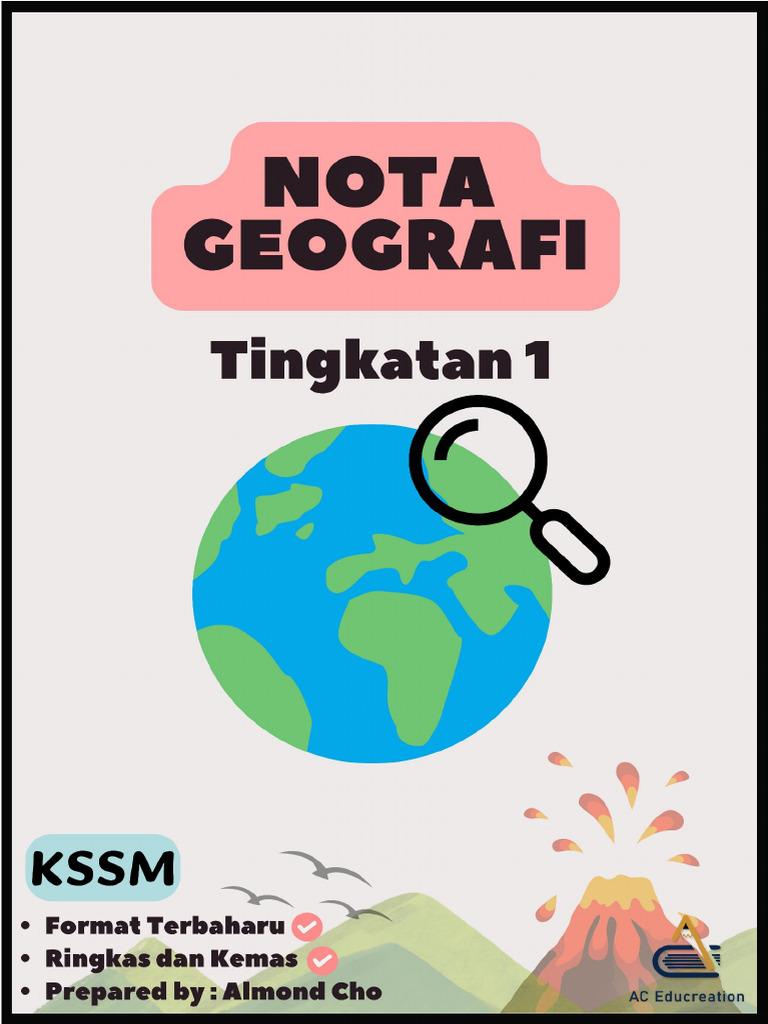 Nota Geografi Tingkatan 1 BM Version | PDF