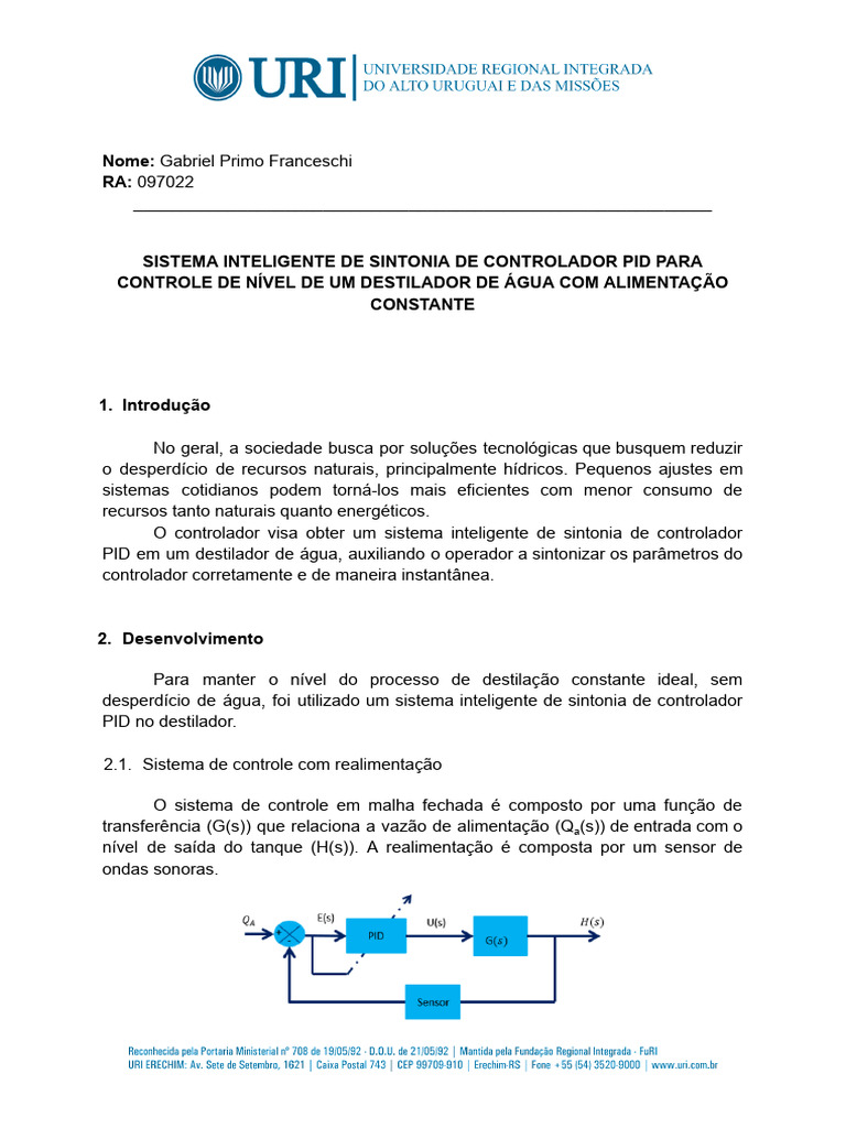 TDE 01 - Artigo | PDF