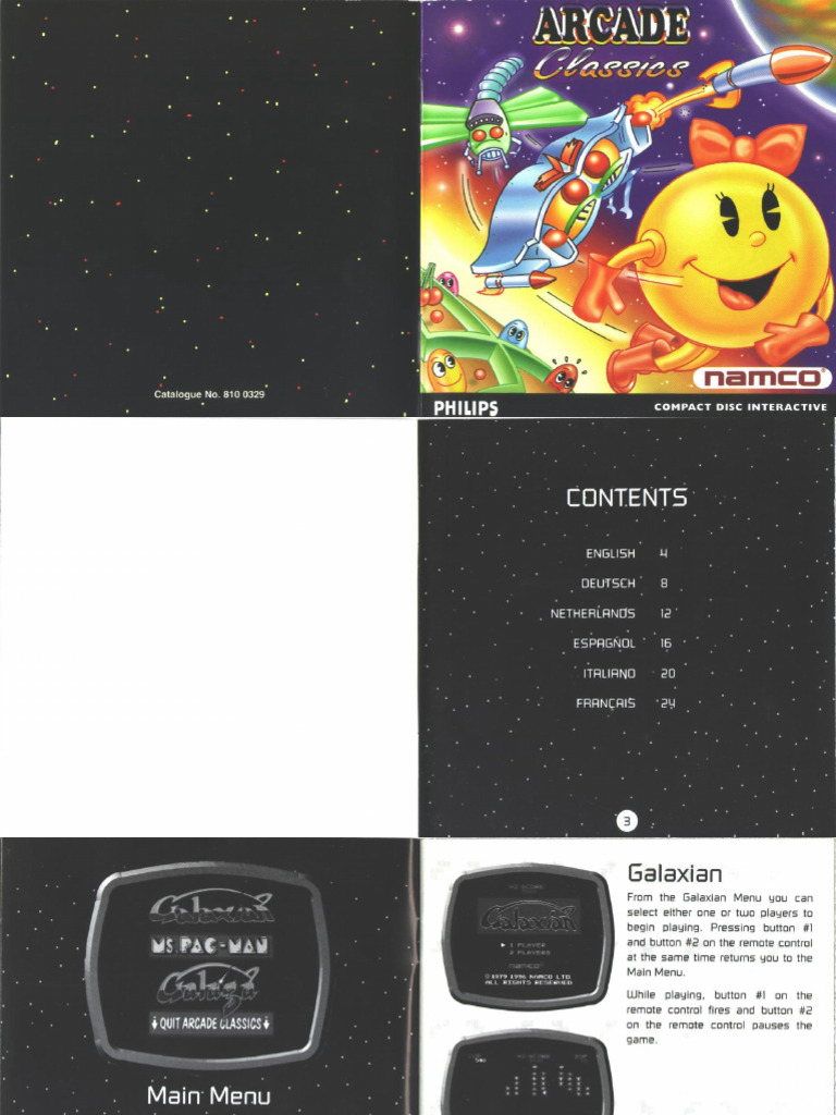 Arcade Classics - Manual - CDI | PDF