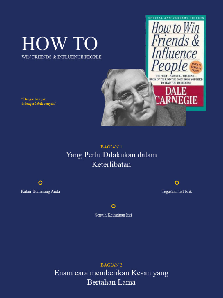How To Win Friends and Influence People | PDF | Karier & Perkembangan