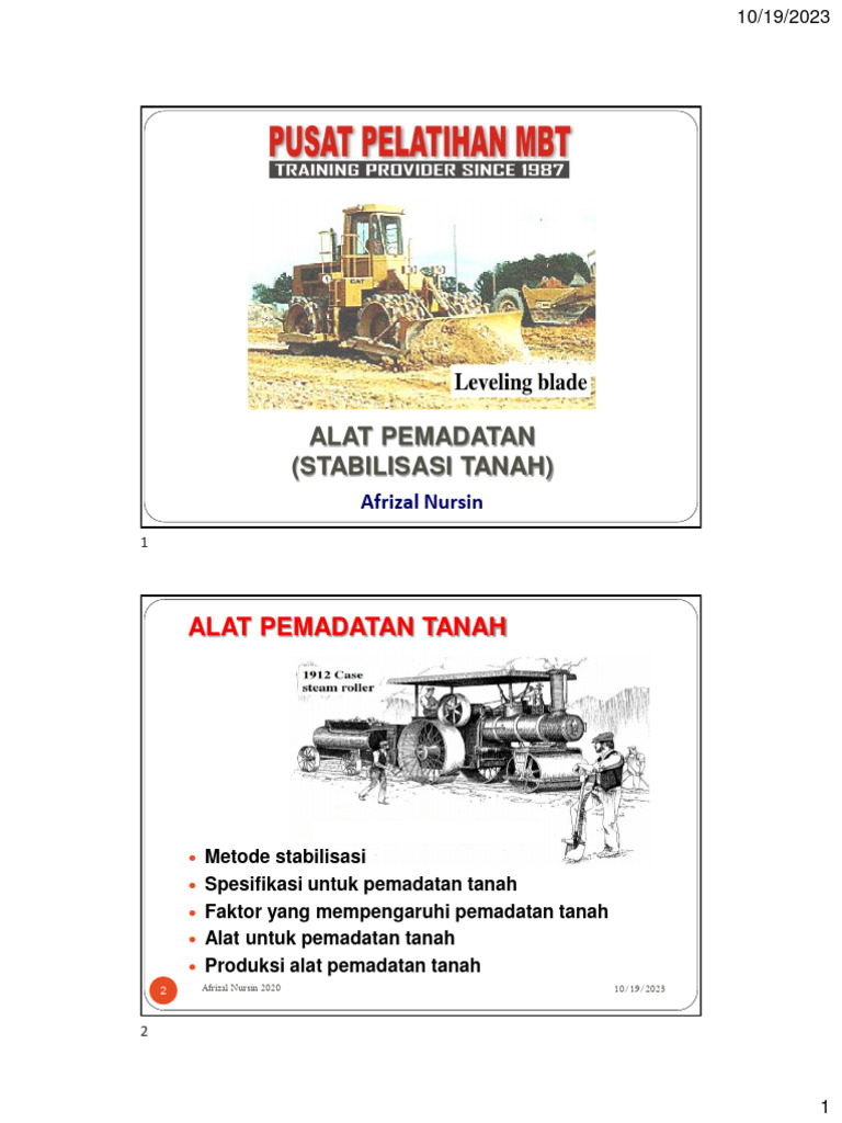 08 - New Alat Pemadatan | PDF