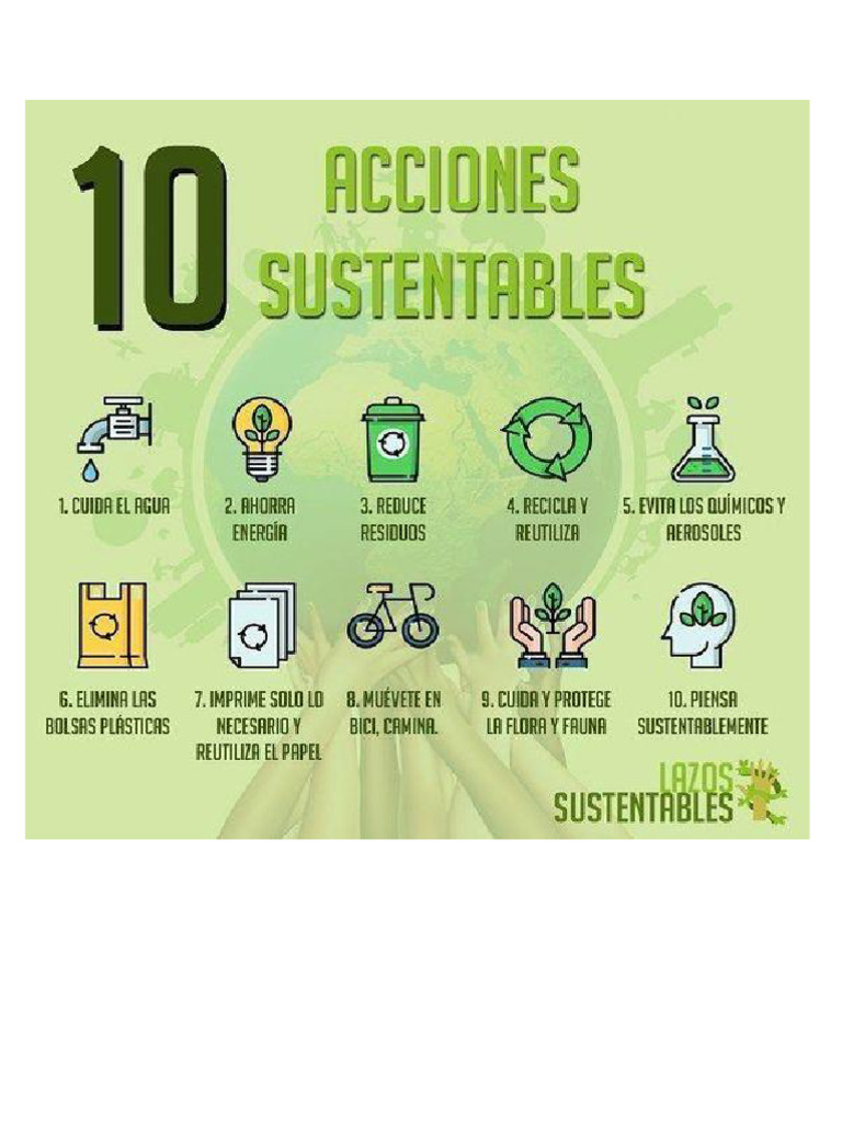Acciones Para El Desarrollo Sustentable Pdf