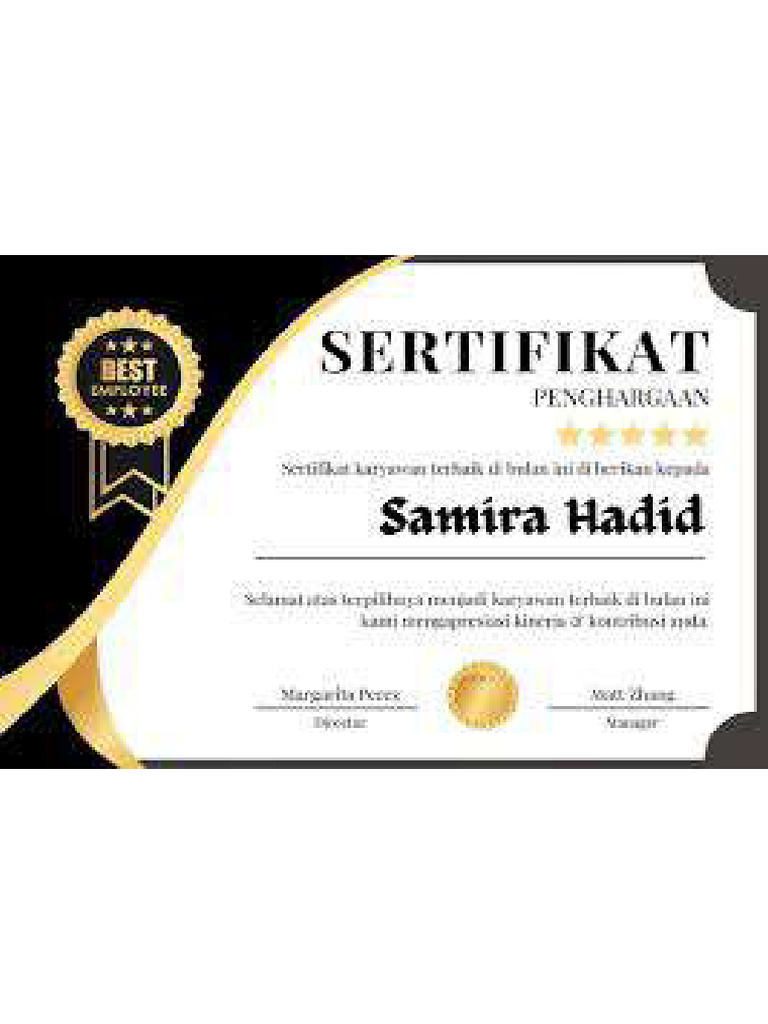 Sertifikat Pdf