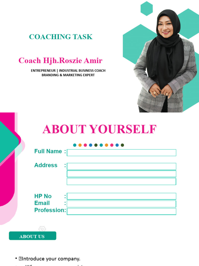 Task - Coach Roszie Amir | PDF | Brand | Marketing