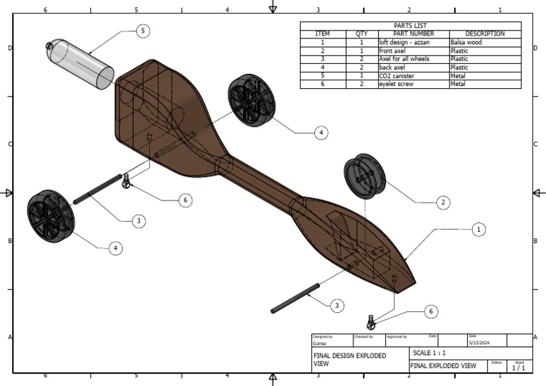 FINAL EXPLODED VIEW | PDF