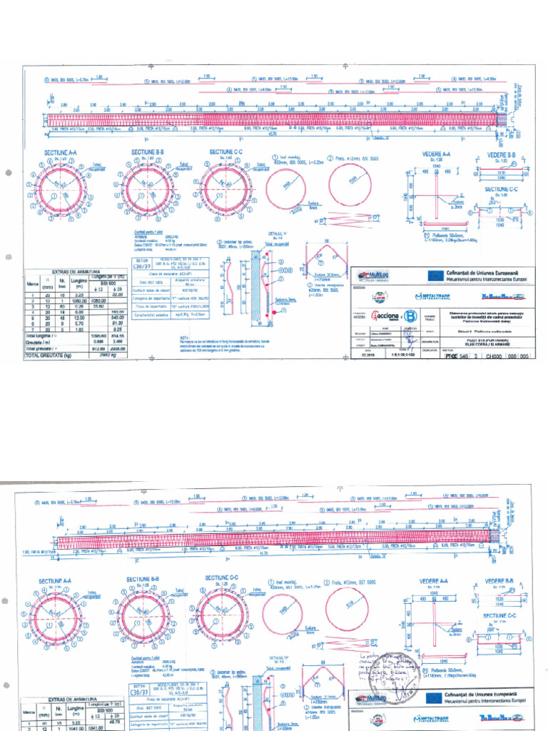 Armare piloti PMG3 | PDF
