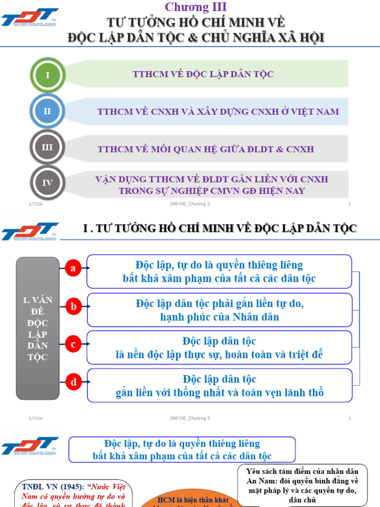 TTHCM - Chương 3 | PDF