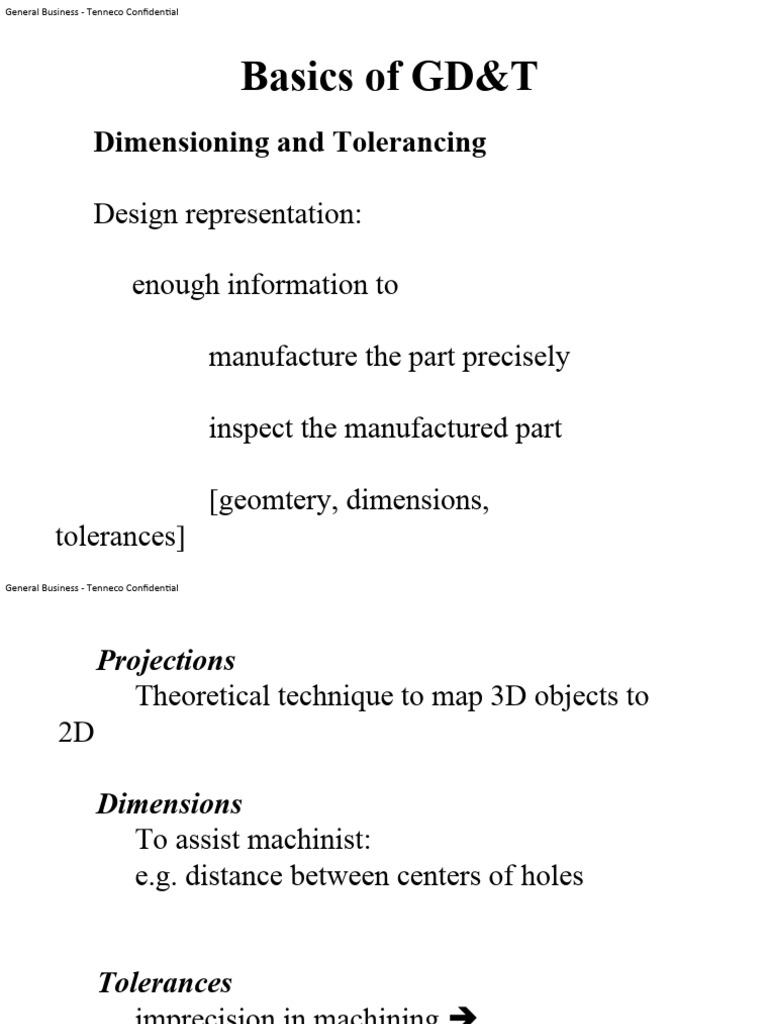 GD&T Basics | PDF | Engineering Tolerance | 3 D Computer Graphics