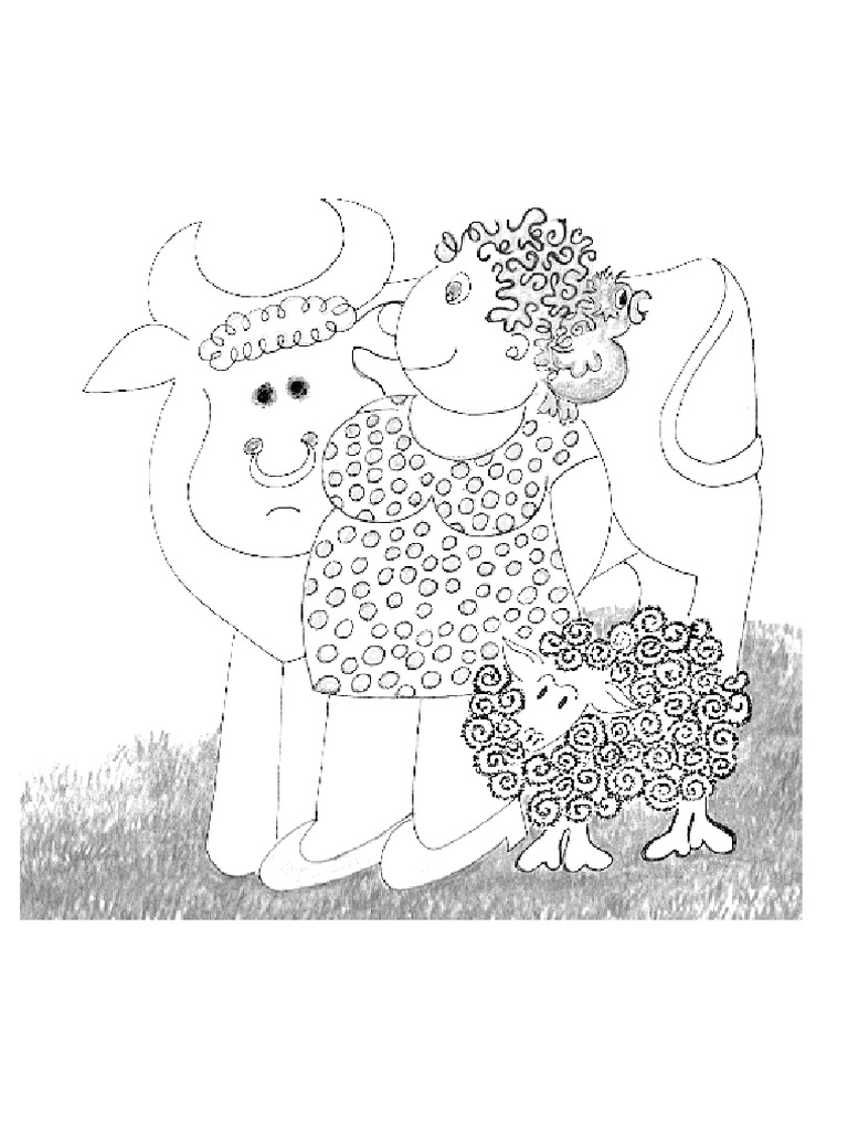 Tia para Colorear | PDF