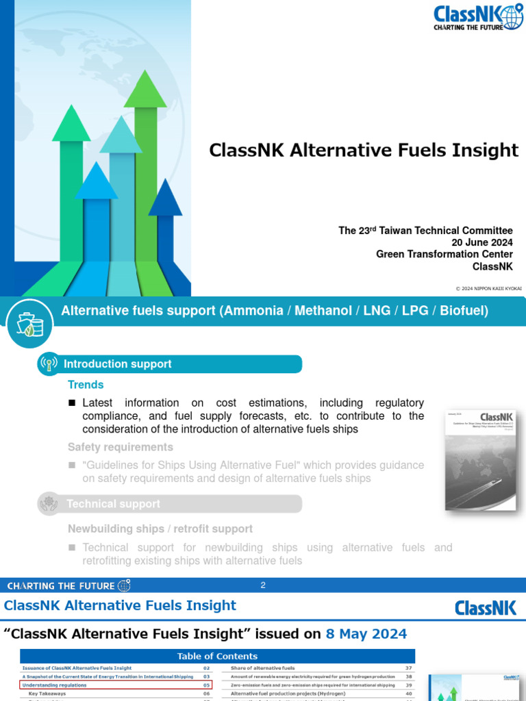 ClassNK Alternative Fuels Insight | PDF | Alternative Fuel | Fuel Oil