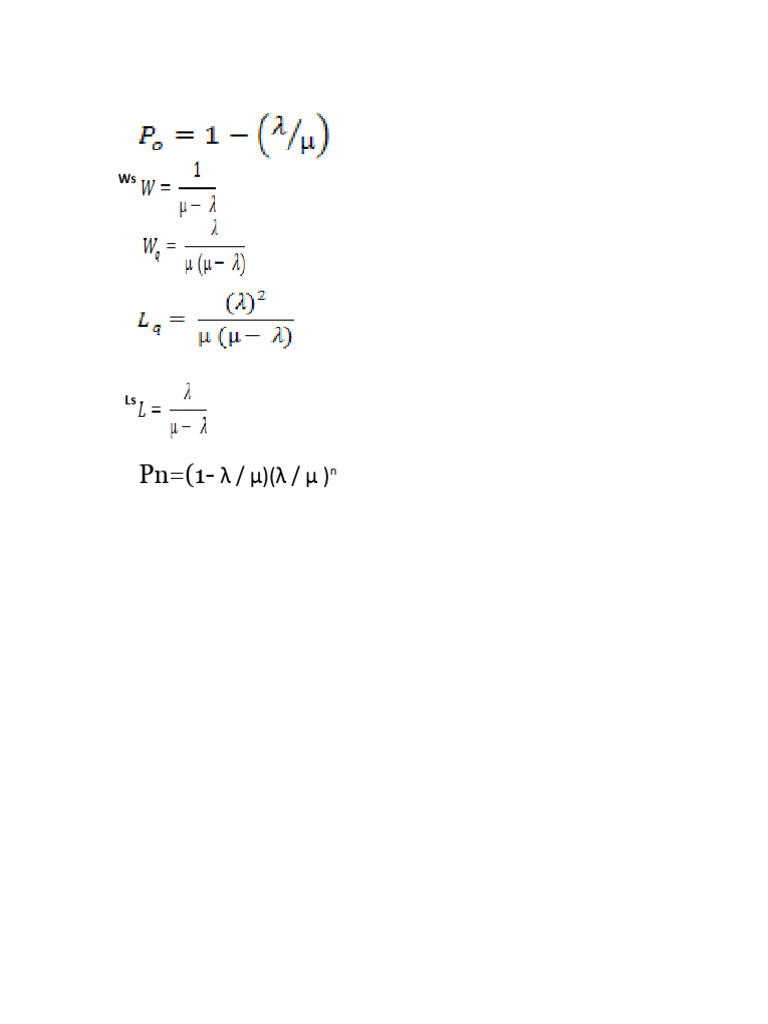 Modelo MM1 Infinito | PDF | Negocios