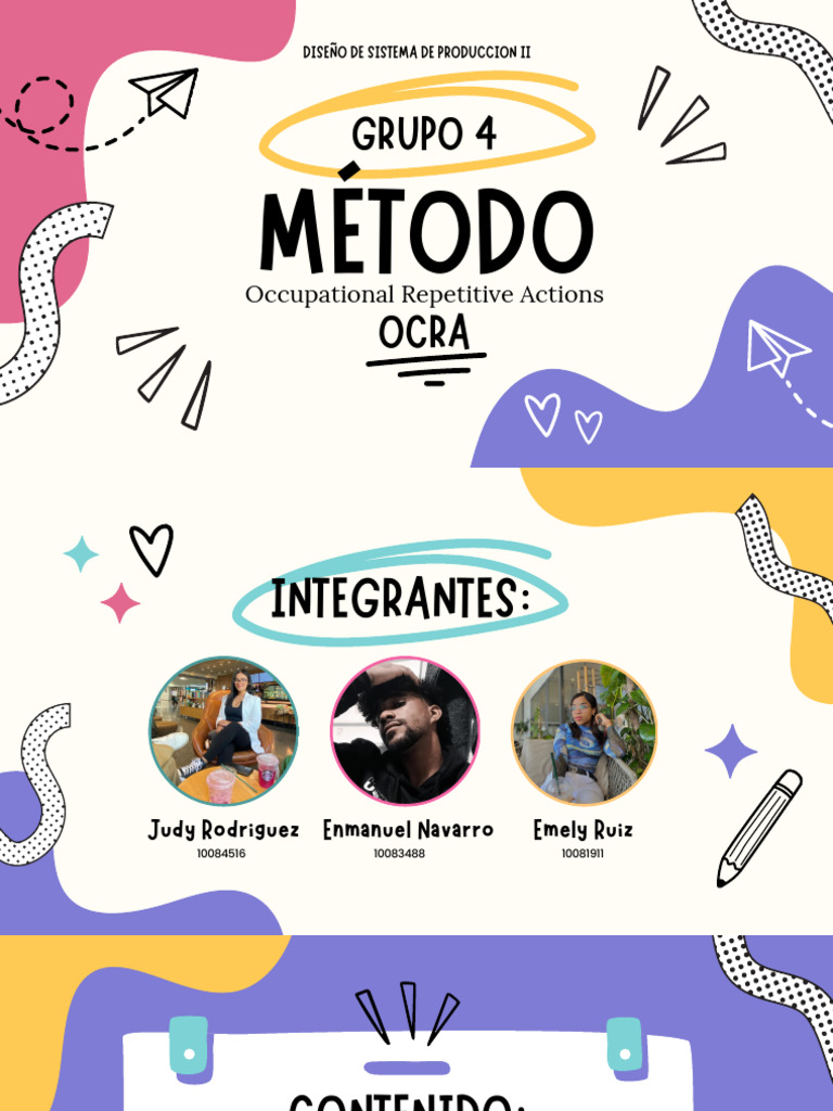 Método OCRA | PDF | Factores humanos y ergonomía