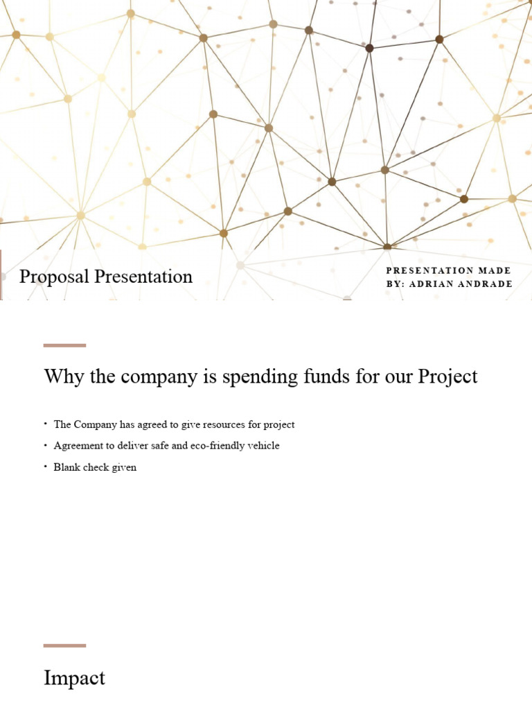 Proposal Presentation | PDF