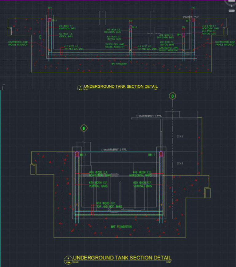 Stp Tank Slab & Wall Pic | PDF