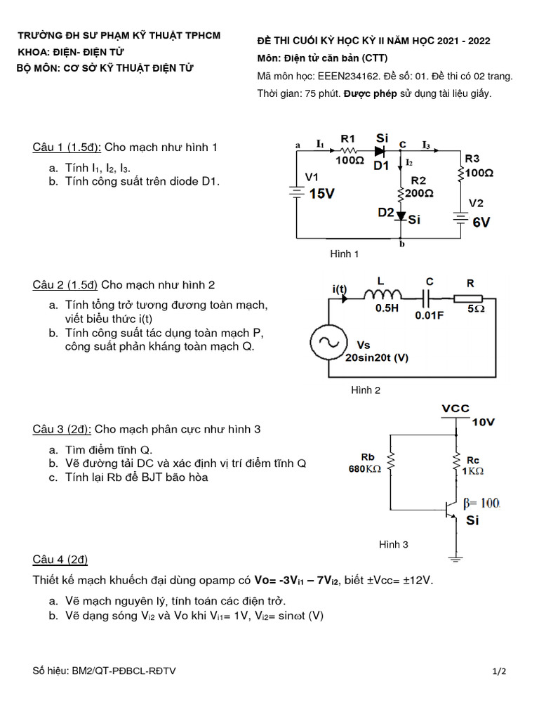 ĐTCB (CTT) 21 - 2 | PDF